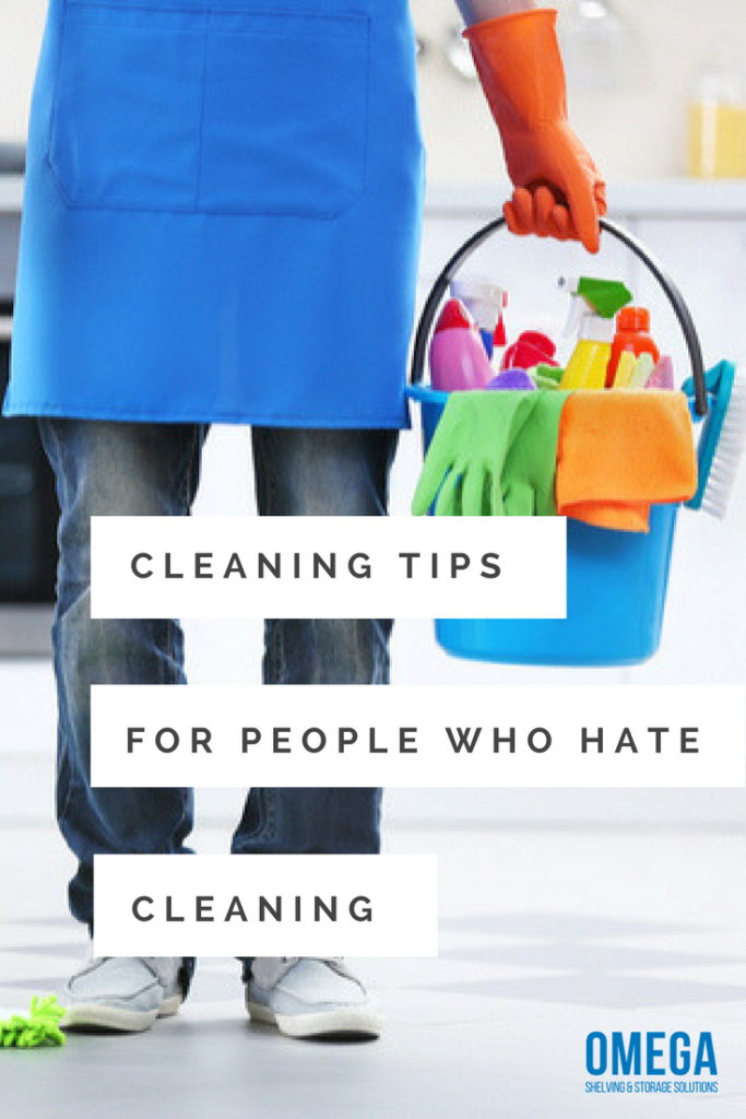 Do You Want to Clean Less Often? Cleaning Tips | Omega Products Blog