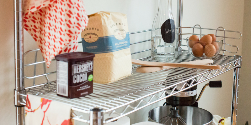 Secondary Shelving Units Creates Space in your Kitchen | Omega Products ...