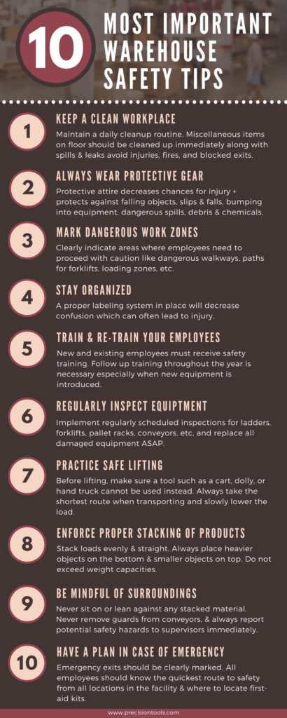 Warehouse Safety Tips | Omega Products Blog