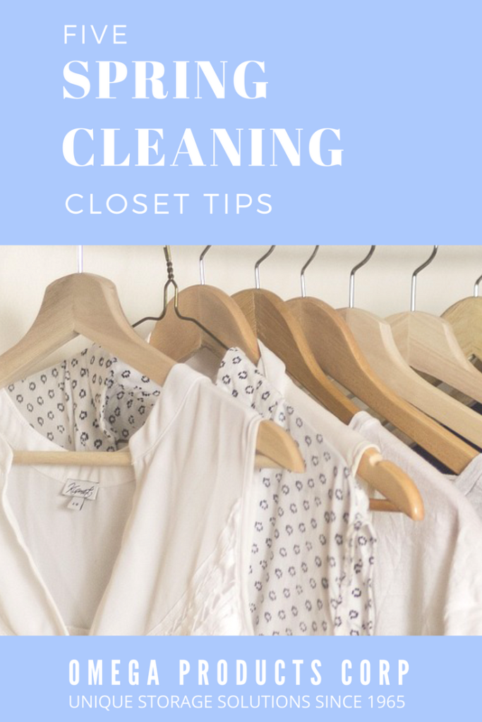 Spring Cleaning Closet Tips | Omega Products Blog