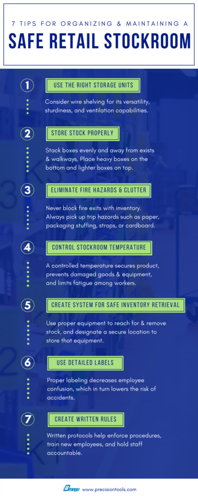 Stockroom Safety | Omega Products Blog