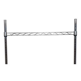 48" Wide Chrome Hang Rail by Omega Products Corporation