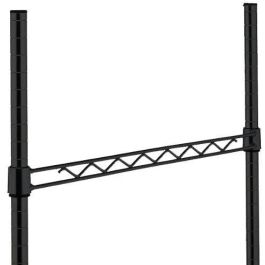 48" Wide Black Hang Rail by Omega Products Corporation