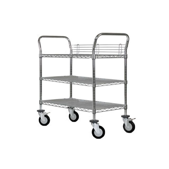 21" Deep x 24" Wide x 39" High 3 Tier Heavy Duty Solid Galvanized ...