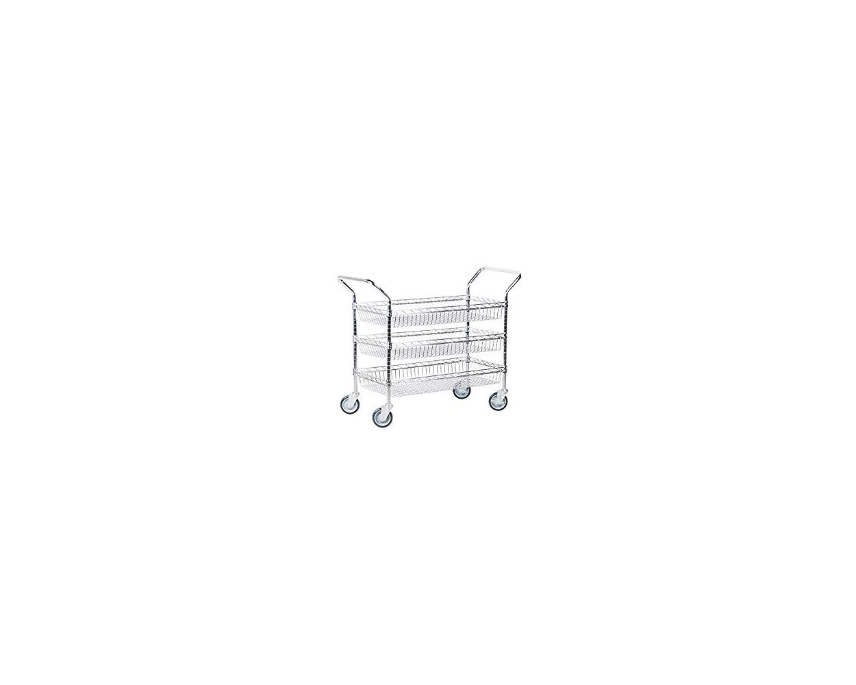 3 Tier Basket Shelf Utility Cart by Omega Products Corporation
