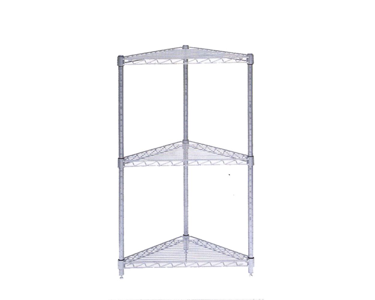 24" Wide x 80" High 3 Tier Triangular Unit by Omega Products Corporation