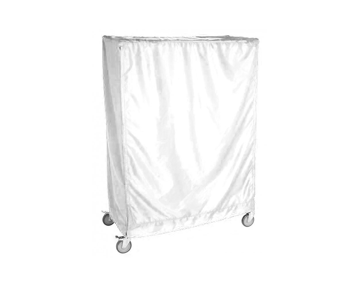 White Economy Velcro Cart Covers by Omega Products Corporation