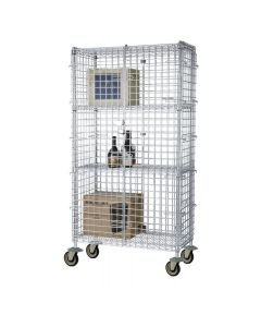 Mobile Wire Security Cages by Omega Products Corporation